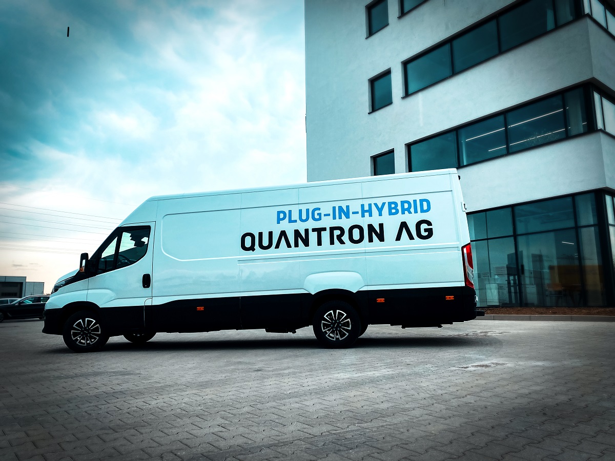 Plug-In Hybrid Van From QUANTRON - Elektrikli Araçlar Dergisi