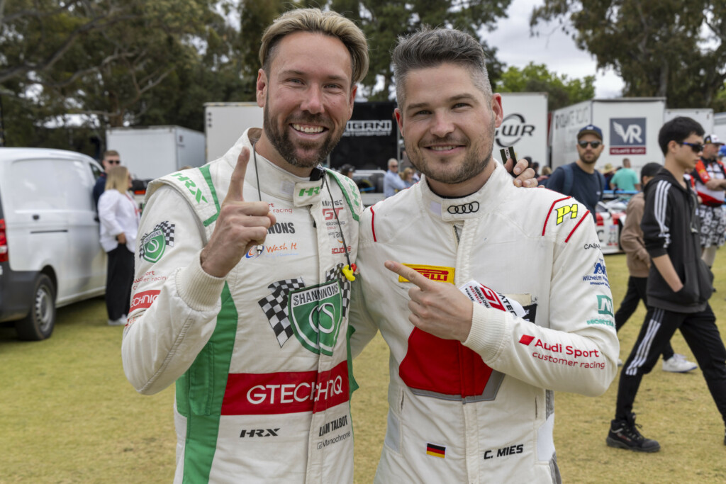 Liam Talbot wins in the Audi R8 LMS at the finale in Adelaide